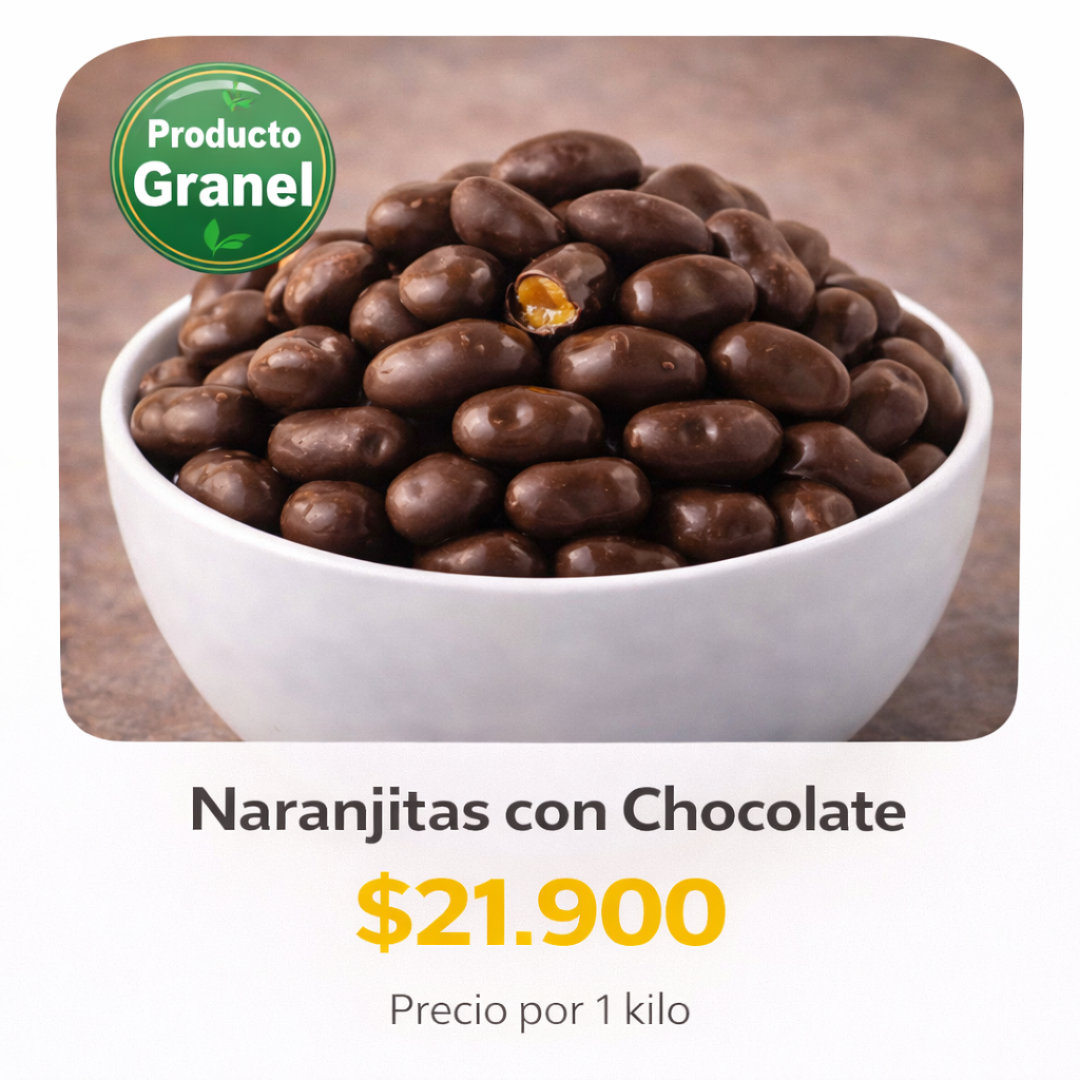 Naranjitas con Chocolate a Granel – Sabores el Nogal