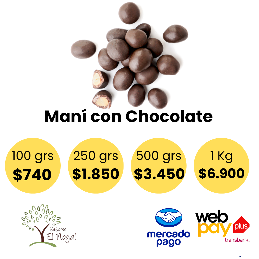 Mani con Chocolate a Granel – Sabores el Nogal