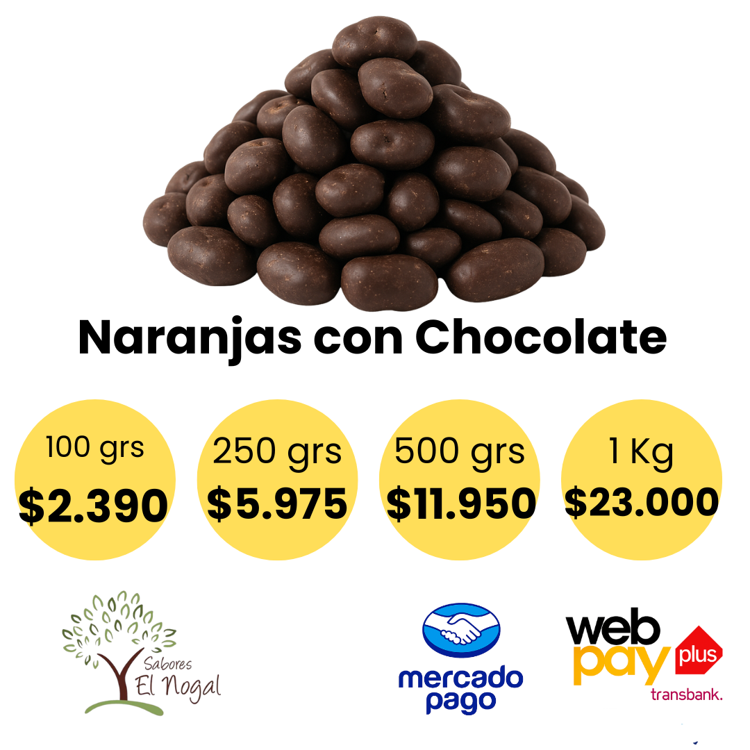 Naranjitas con Chocolate a Granel – Sabores el Nogal